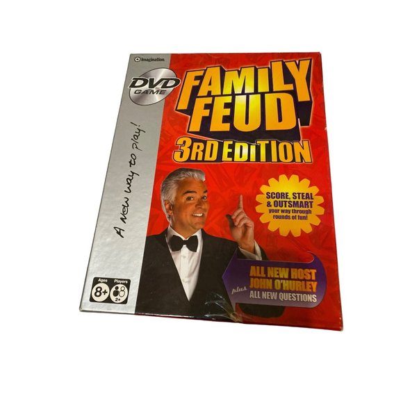 Imagination | Games | Vintage Family Feud 3rd Edition Board Game Dvd ...